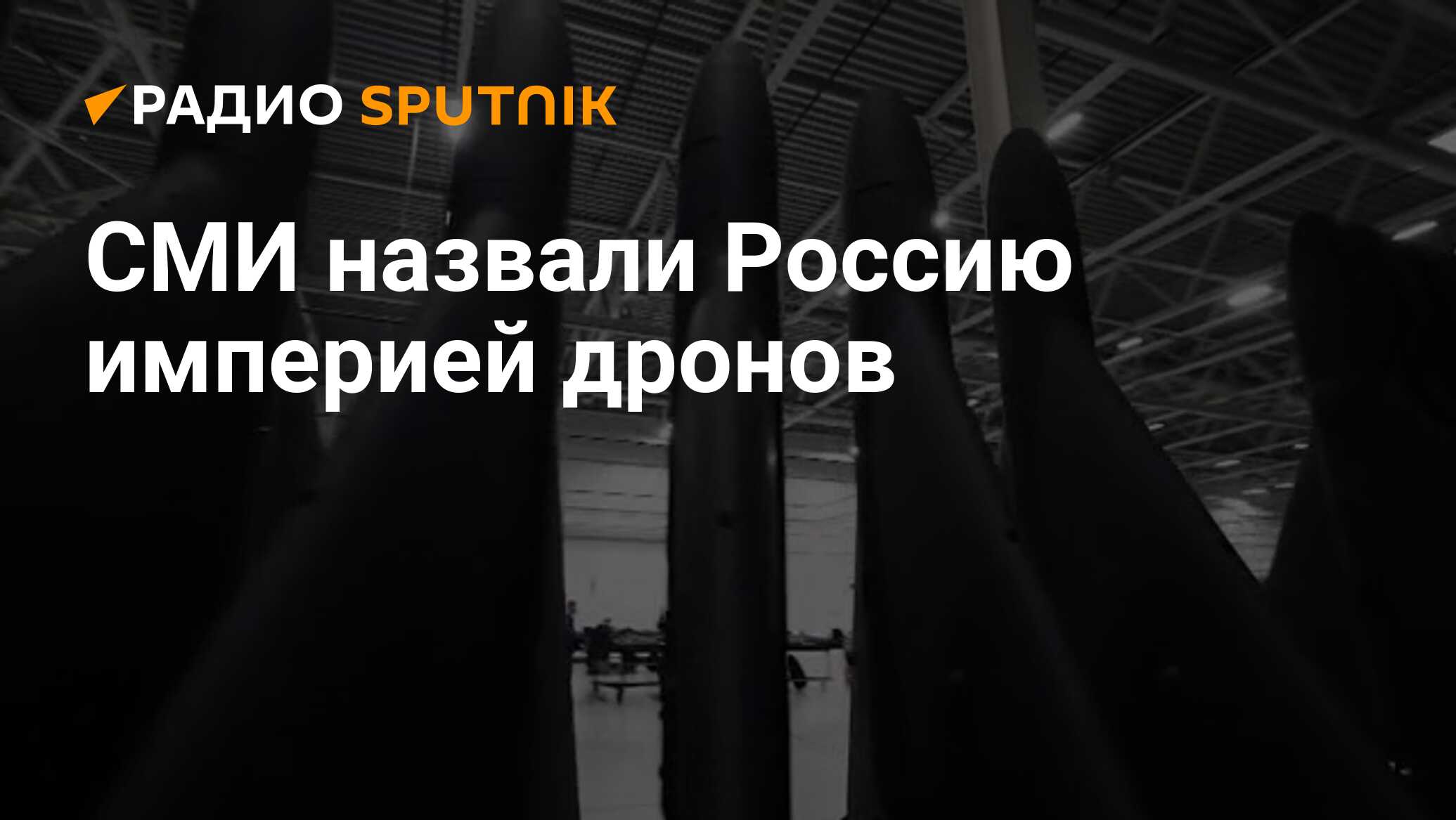 СМИ назвали Россию империей дронов - Радио Sputnik, 14.09.2025